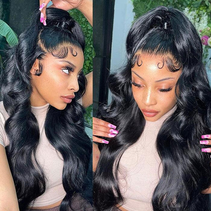 Body Wave 360 Undetectable Lace Wig Human Hair Wigs – uprettyhair